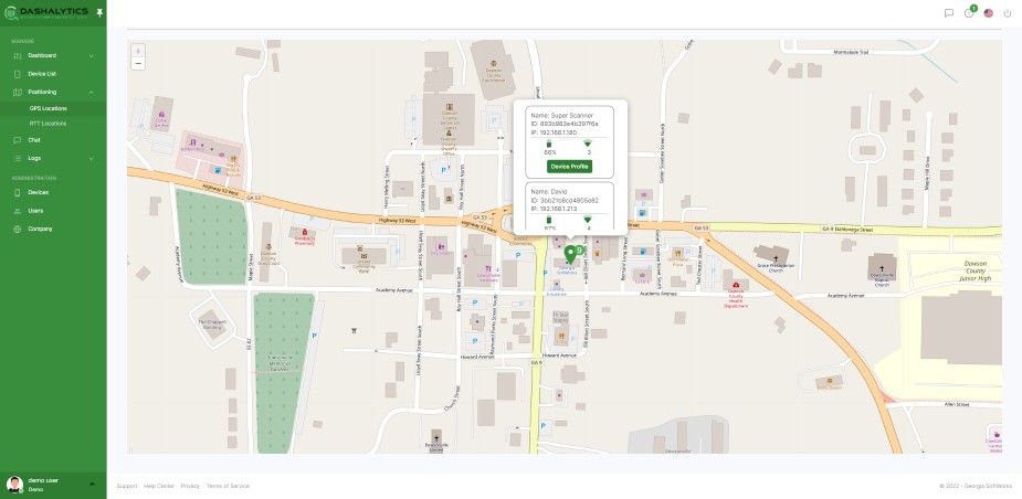 Dashalytics App by GSW